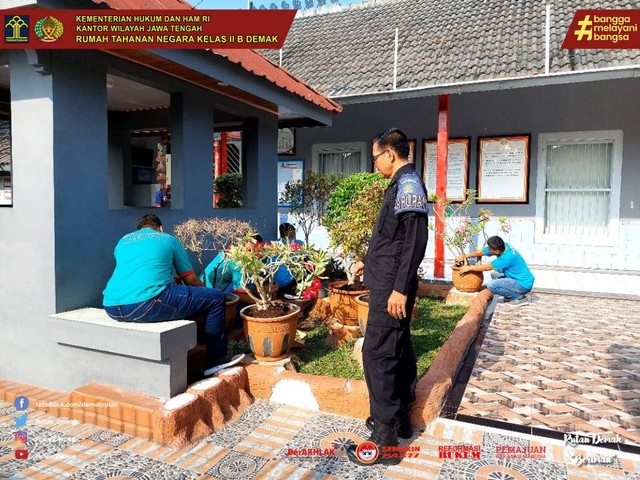 Wujud Kedisiplinan: Taman Rutan Demak Menyambut Keindahan Berkat Tangan Tahanan | kumparan.com