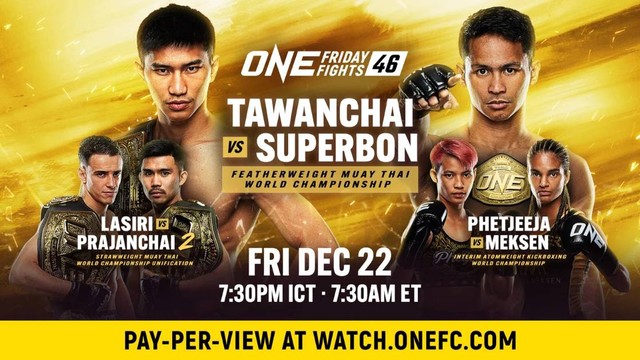 ONE Friday Fights 46: Link Livestreaming dan Cara Menyaksikan ...