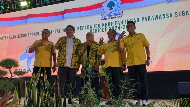 Golkar Usung Khofifah Maju Cagub Jatim Incumbent di Pilkada 2024 ... Golkar Usung Khofifah Maju Cagub Jatim Incumbent di Pilkada 2024 ...