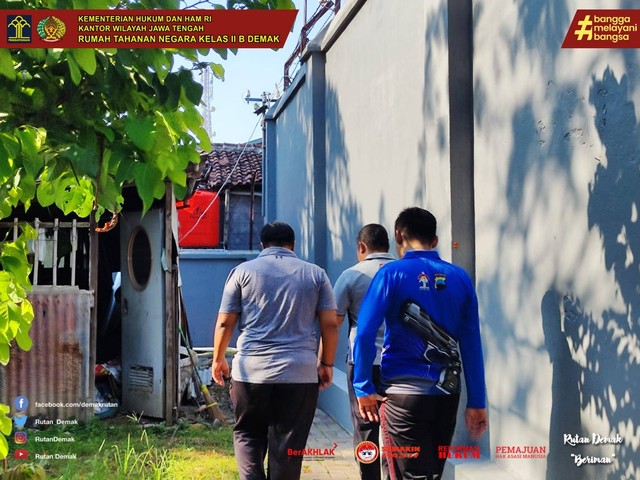 Pastikan Keamanan Selama Nataru Optimal, Rutan Demak Awasi Area Branggang | kumparan.com