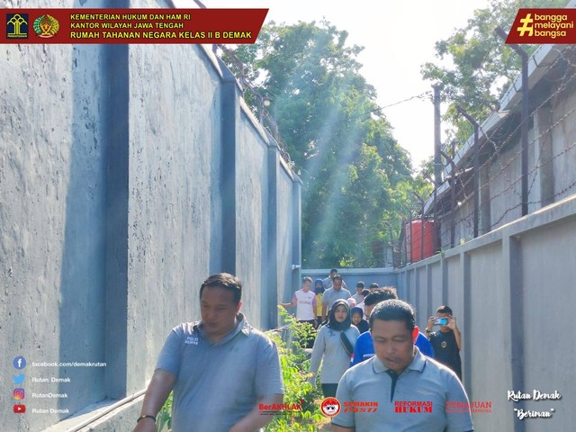Inspeksi Menyeluruh Area Branggang, Rutan Demak Tutup Celah | kumparan.com