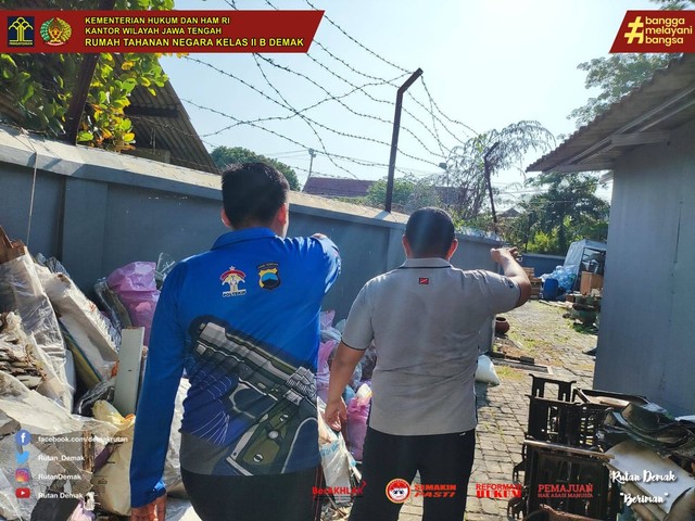 Momen Nataru, Rutan Demak Perketat Keamanan Area Branggang | kumparan.com