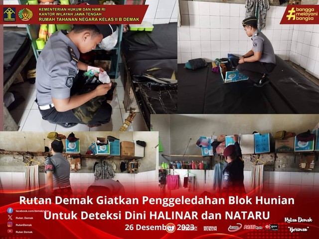Penggeledahan Blok Hunian Langkah Deteksi Dini Gangguan Kamtib Dan ... Penggeledahan Blok Hunian Langkah Deteksi Dini Gangguan Kamtib Dan ...