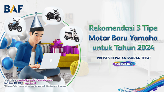 Modern dan Sporty, Ini 3 Jenis Motor yang Bisa Dibeli Pakai Pembiayaan ...