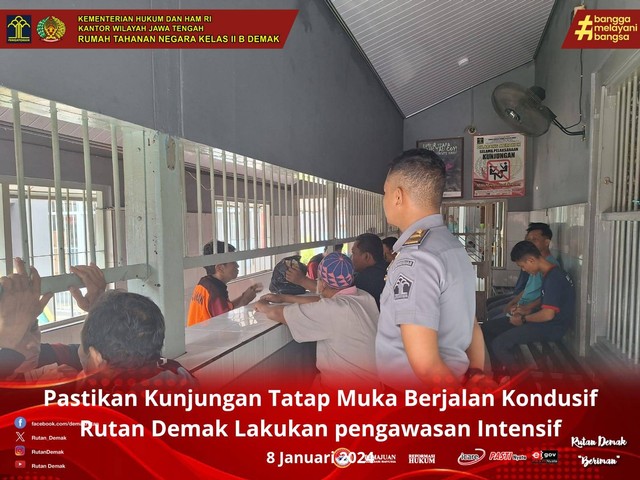 Pengawasan Rutan Demak Menghargai Kegiatan Kunjungan | kumparan.com Pengawasan Rutan Demak Menghargai Kegiatan Kunjungan | kumparan.com