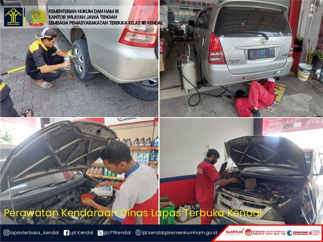 Lapas Terbuka Kendal Rawat Kendaraan Dinas Agar Tetap Prima | kumparan.com Lapas Terbuka Kendal Rawat Kendaraan Dinas Agar Tetap Prima | kumparan.com
