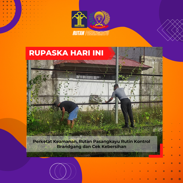 Perketat Keamanan, Rutan Pasangkayu Rutin Kontrol Brandgang dan Cek Kebersihan | kumparan.com