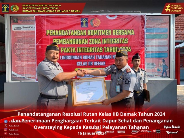 Perubahan: Rutan Demak Terbitkan Resolusi Tahun 2024 | kumparan.com