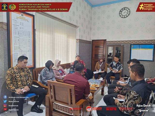 Kualitas Pelayanan Maksimal Rutan Demak Fokus Pada Rencana Aksi
