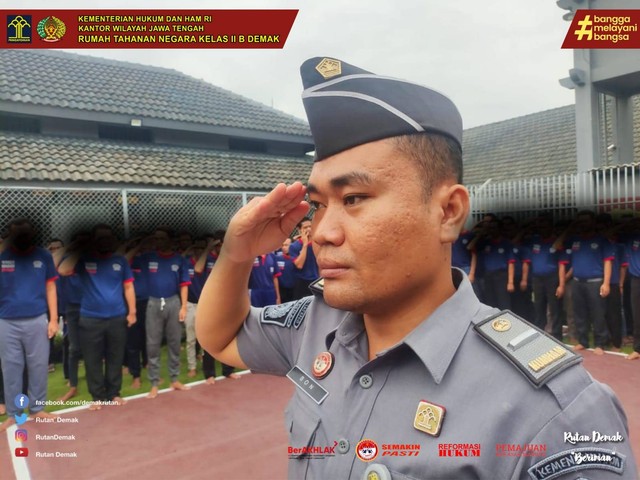 Tanamkan Rasa Cinta Tanah Air Kepada WBP, Rudem Laksanakan Apel | kumparan.com