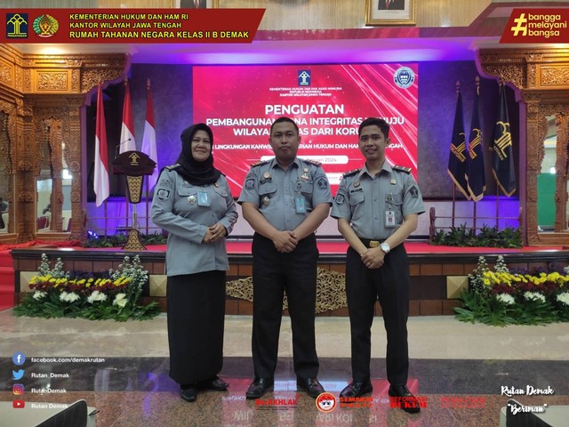 Bersinergi untuk Kemajuan: Rutan Demak Ikuti Acara Penguatan Zona Integritas | kumparan.com