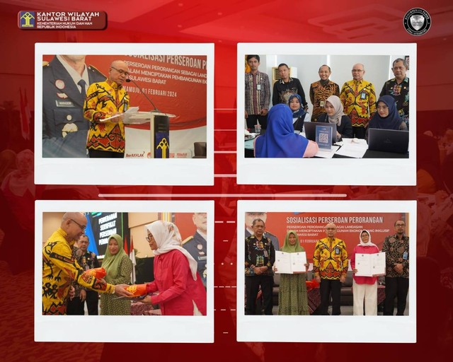 Kanwil Kemenkumham Sulbar Sosialisasikan Perseroan Perorangan | kumparan.com