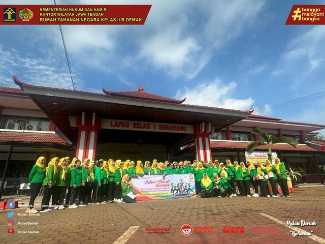 Rutan Demak Sambut HUT PIPAS dengan Kegiatan Jalan Sehat dan Kunjungan ... Rutan Demak Sambut HUT PIPAS dengan Kegiatan Jalan Sehat dan Kunjungan ...