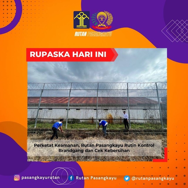Perketat Keamanan, Rutan Pasangkayu Rutin Kontrol Brandgang dan Cek Kebersihan | kumparan.com