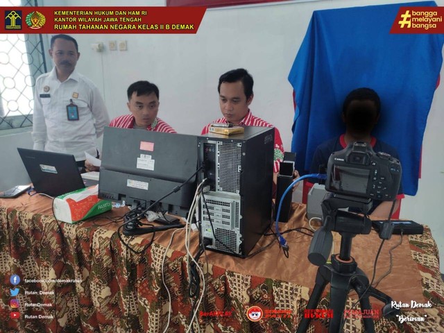 Rutan Demak dan Dindukcapil Demak Perkuat Kolaborasi dalam Perekaman E ...