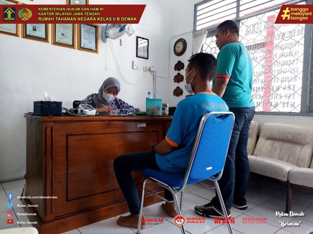 Kesehatan Mendapat Prioritas: Pemeriksaan Fisik Rutin di Rutan Demak | kumparan.com