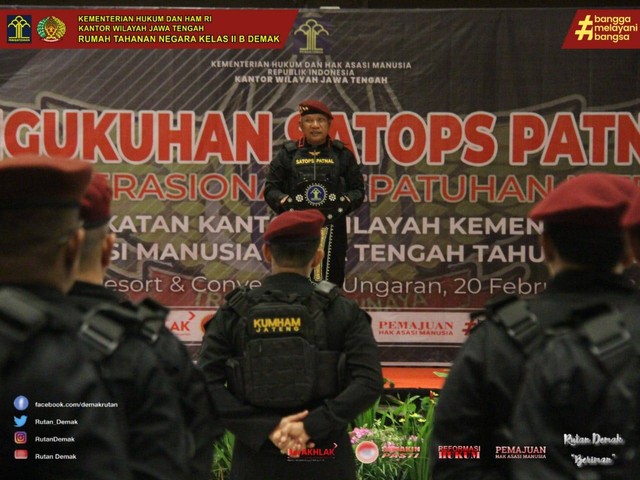 Karutan Demak Turut Serta dalam Acara Pengukuhan Satops Patnal oleh ...