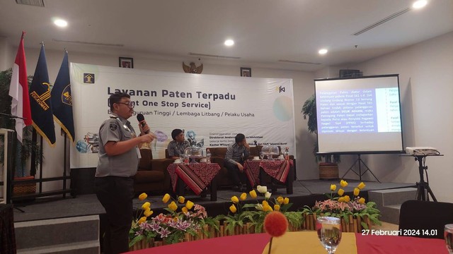 Kemenkumham Sulbar Laksanakan Kegiatan Patent One Stop Services ...
