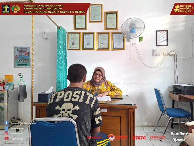 Langkah Progresif Rutan Demak Perkenalkan Skrining Kesehatan Jiwa