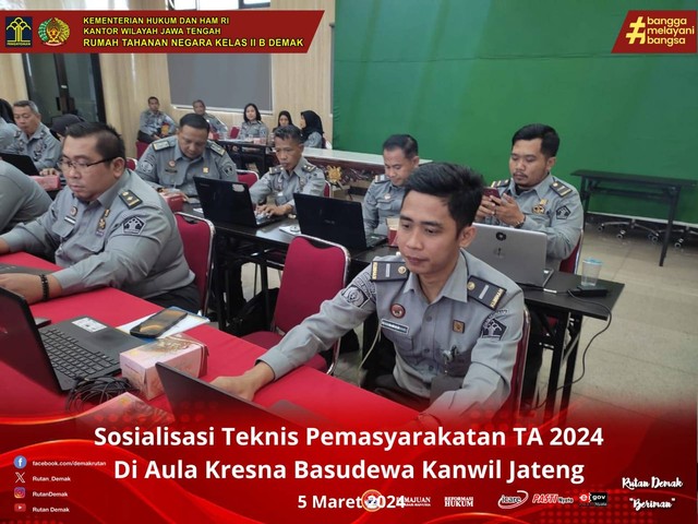 Sosialisasi Teknis Pemasyarakatan: Rutan Demak Tingkatkan Kompetensi Pegawai | kumparan.com