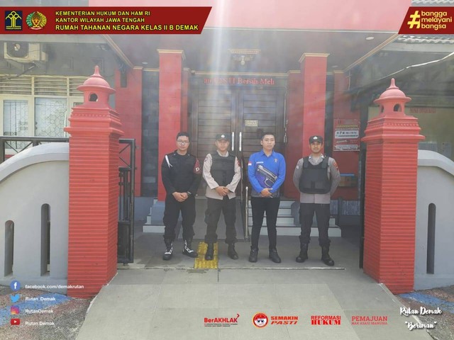 TNI dan POLRI Terlibat Aktif, Keamanan Rutan Demak Semakin Solid | kumparan.com