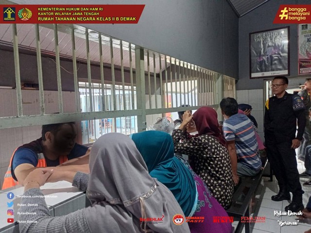 Langkah Cermat Rutan Demak Menjelang Libur: Pengawasan Ketat Kunjungan ... Langkah Cermat Rutan Demak Menjelang Libur: Pengawasan Ketat Kunjungan ...