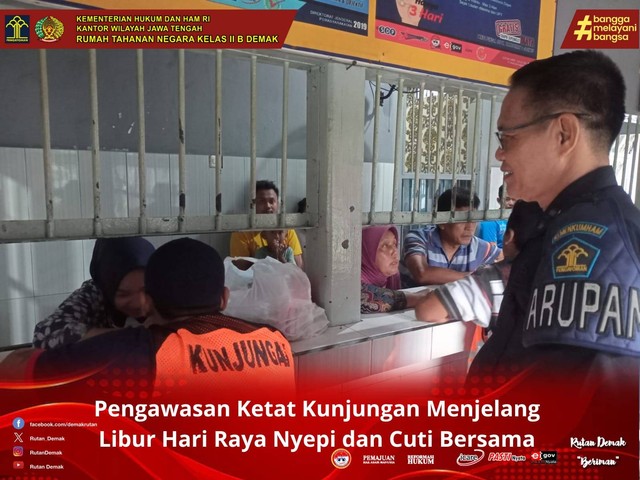 Keamanan Rutan Demak Diperketat Menjelang Puncak Libur Nyepi | kumparan.com Keamanan Rutan Demak Diperketat Menjelang Puncak Libur Nyepi | kumparan.com