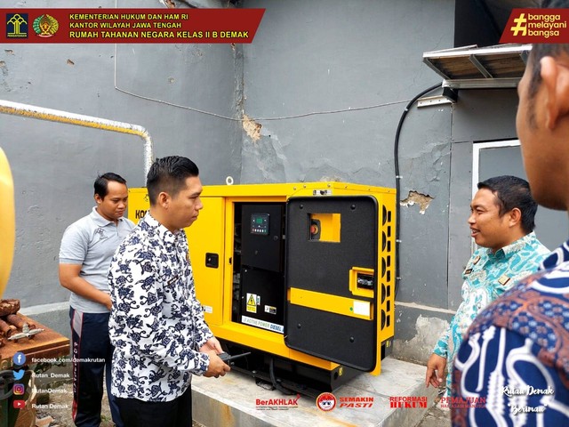 Sosialisasi Penggunaan Genset: Rutan Demak Tingkatkan Kesadaran Akan Keamanan | kumparan.com