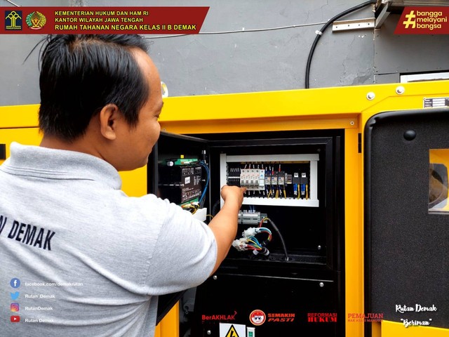 Sosialisasi Penggunaan Genset: Rutan Demak Dukung Keselamatan Lingkungan | kumparan.com