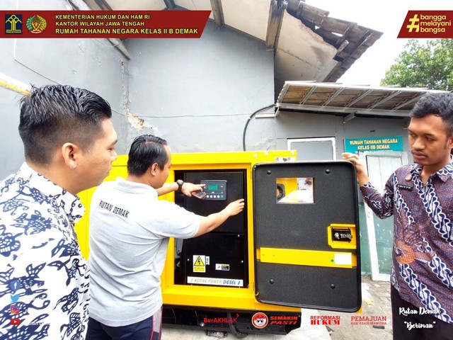 Sosialisasi Penggunaan Genset: Rutan Demak Tingkatkan Kualitas Keamanan | kumparan.com