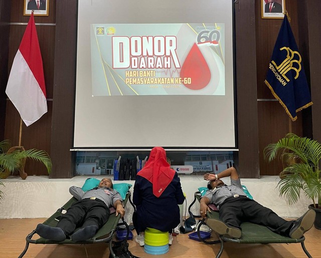 Peringati HBP Ke-60, Rutan Rembang Gelar Donor Darah | kumparan.com