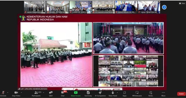 Kemenkumham Adakan Apel Pegawai dan Halal Bihalal Idulfitri 1445 H ... Kemenkumham Adakan Apel Pegawai dan Halal Bihalal Idulfitri 1445 H ...