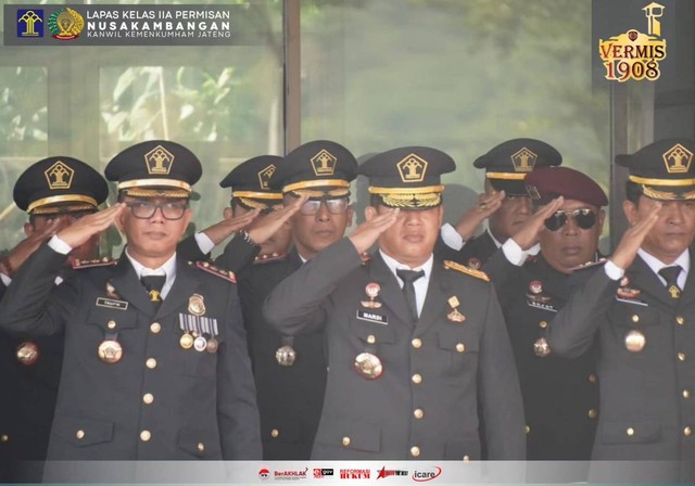 Hari Bakti Pemasyarakatan ke-60 Lapas Permisan Laksanakan Upacara | kumparan.com