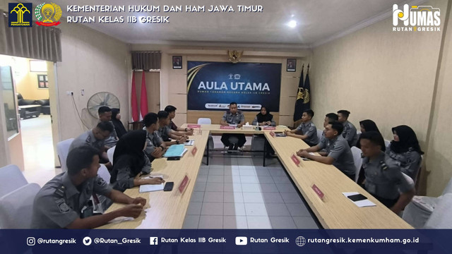 Rutan Gresik Persiapan Dengan Matang Hadapi Evaluasi Tpi Menuju