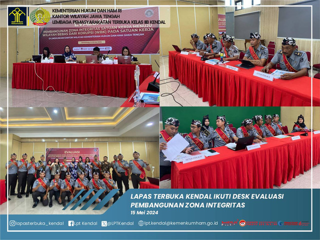 Lapas Terbuka Kendal Ikuti Desk Evaluasi Pembangunan Zona Integritas ... Lapas Terbuka Kendal Ikuti Desk Evaluasi Pembangunan Zona Integritas ...