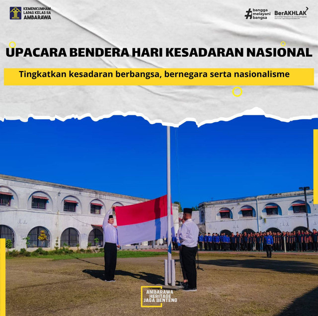 Gelar Upacara Bendera Hari Kesadaran Nasional untuk Tingkatkan Nasionalisme | kumparan.com