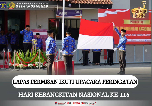 Lapas Permisan Ikuti Upacara Peringatan Hari Kebangkitan Nasional Ke ... Lapas Permisan Ikuti Upacara Peringatan Hari Kebangkitan Nasional Ke ...