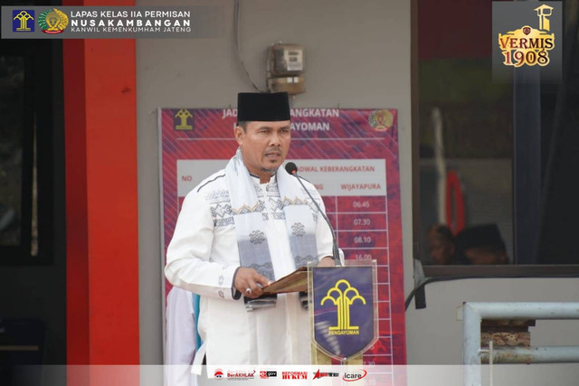 Peringati Hari Lahir Pancasila, Lapas Permisan Laksanakan Upacara ... Peringati Hari Lahir Pancasila, Lapas Permisan Laksanakan Upacara ...