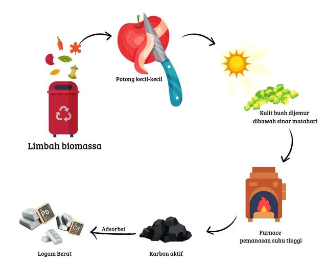 Pemanfaatan Limbah Biomassa untuk Adsorben Logam Berat | kumparan.com