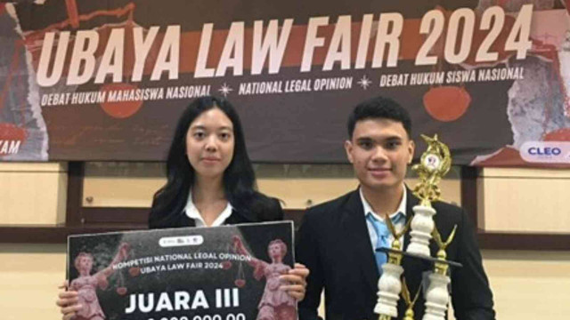 Delegasi FH UPH Raih Juara Tiga dalam National Legal Opinion Ubaya Law ...