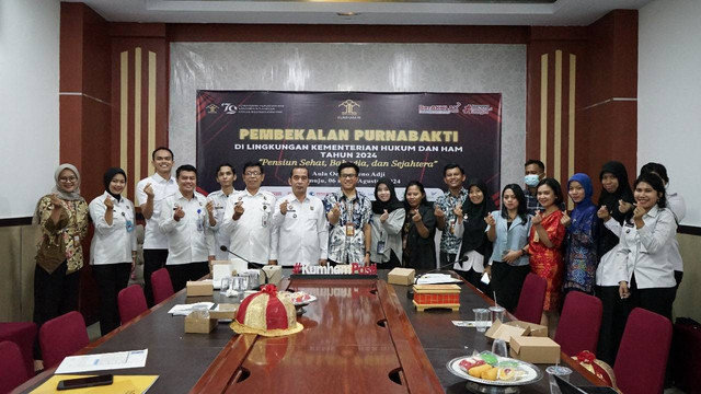 Calon Purnabakti Jajaran Kanwil Kemenkumham Sukbar Ikuti Pembekalan | kumparan.com