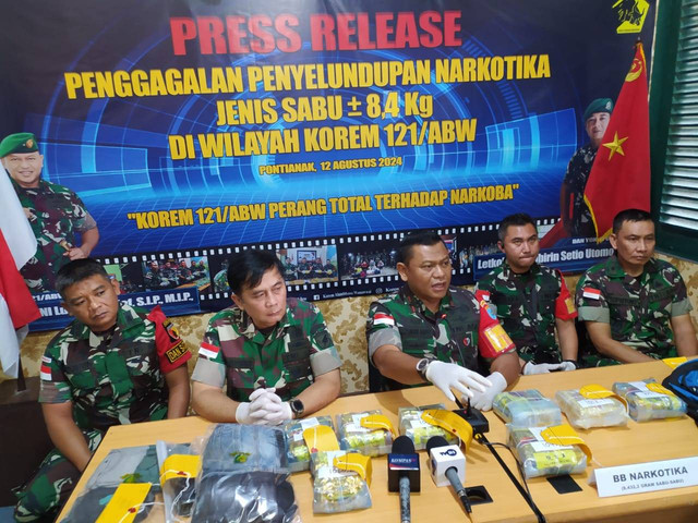Terima Kode Rahasia dari Warga, TNI Gagalkan Penyelundupan Sabu di ...