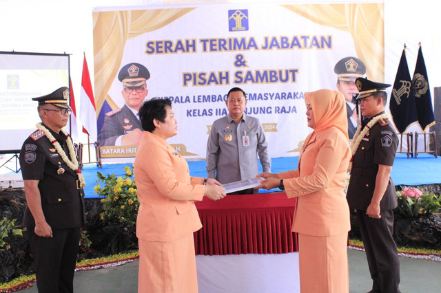 LPP Palembang Hadiri Sertijab & Pisah Sambut Kepala Lapas Kelas IIA Tanjung Raja | kumparan.com