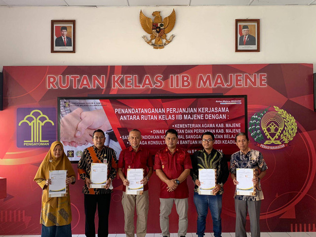 4 Instansi Menjadi Mitra Rutan Majene Dalam Pengembangan Pembinaan WBP ...