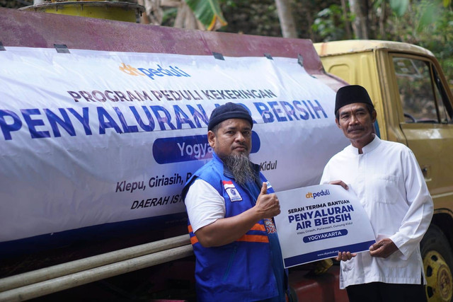 DT Peduli Yogyakarta Salurkan Bantuan 75 Ribu Liter Air Bersih ...