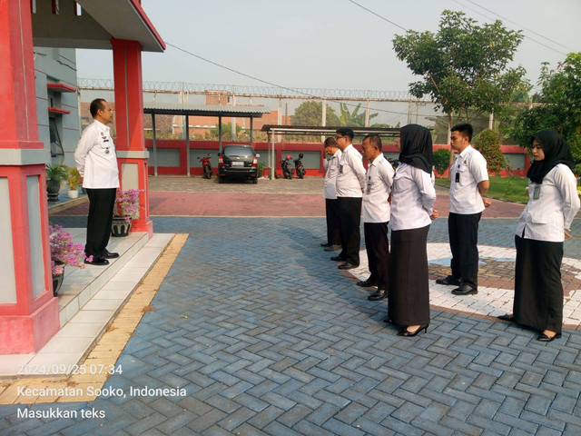 Kepala Rupbasan Mojokerto Ingatkan Pentingnya Tanggung Jawab Pegawai ...