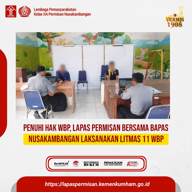 Penuhi Hak WBP, Lapas Permisan bersama Bapas Nusakambangan Laksanakan Litmas | kumparan.com