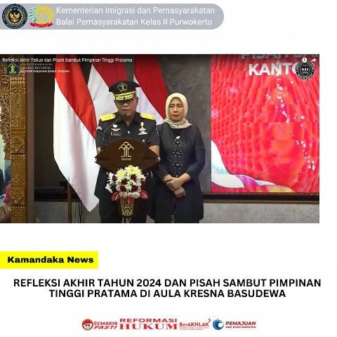 Refleksi Akhir Tahun 2024 dan Pisah Sambut Pimpinan Kanwil Kemenkumham Jateng | kumparan.com
