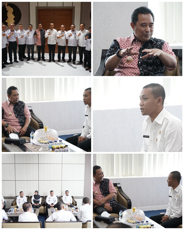 Temui Penjabat Gubernur Sulbar, Kakanwil Kemenkum Sulbar Harap Sinergi | kumparan.com