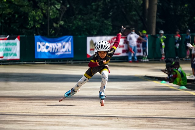 Foto: Keseruan Kompetisi Sepatu Roda Anak di Kota Bekasi | kumparan.com